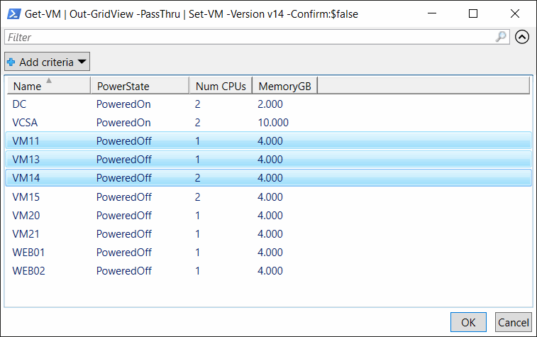 Upgrade Your Vms Harware To A Specific Version Powercli Blog